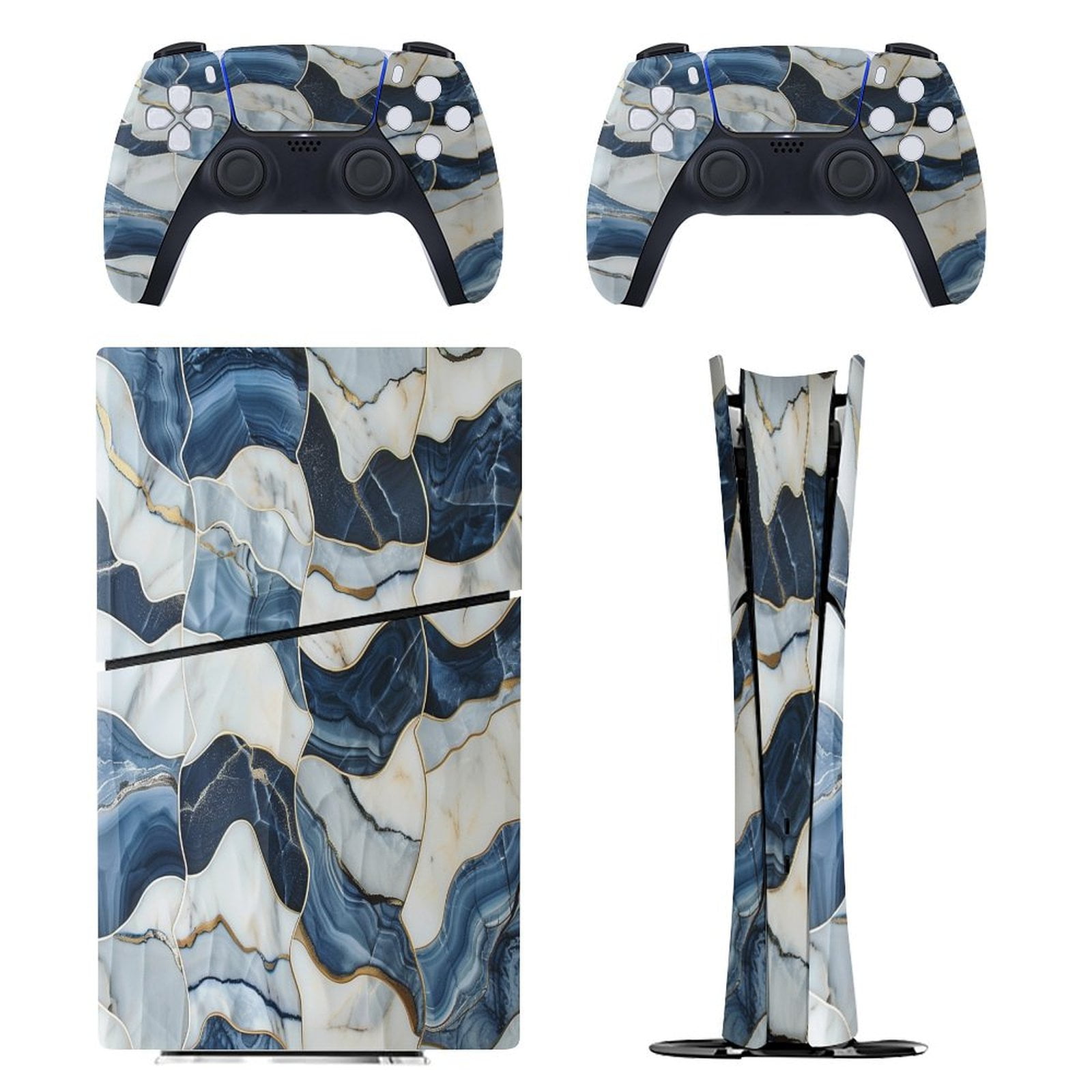 Marble Texture PS5/PS5 Pro/PS5 Slim Digital Disc Skin Sticker For ...