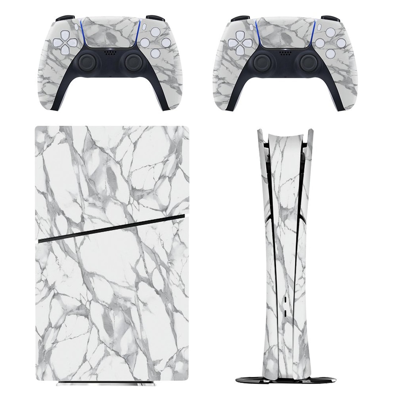 Marble Texture PS5/PS5 Pro/PS5 Slim Digital Disc Skin Sticker For ...