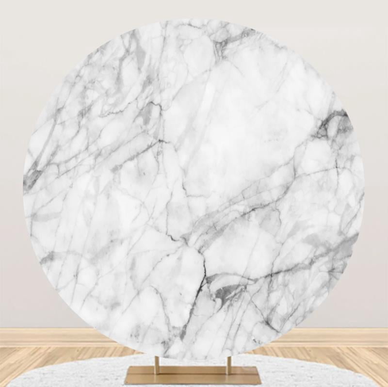 Marble Texture Pattern Round Backdrop Cover Abstract Gradient Grunge ...