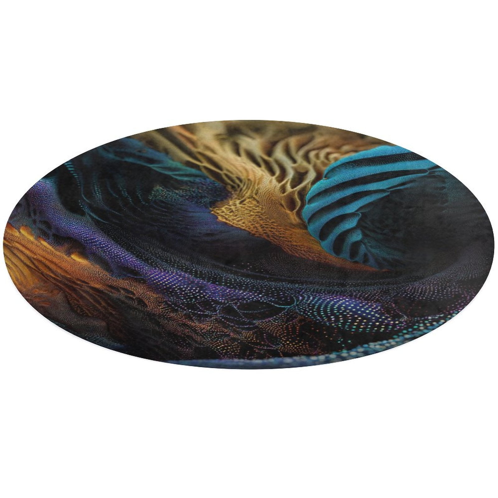 Marble Texture Round Carpet Living Room Carpet Modern And Stylish ...