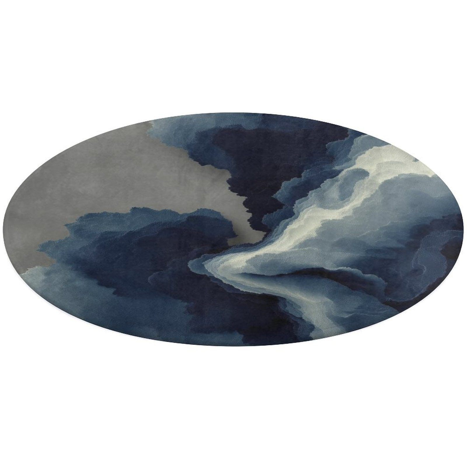 Marble Texture Round Carpet Living Room Carpet Modern And Stylish ...