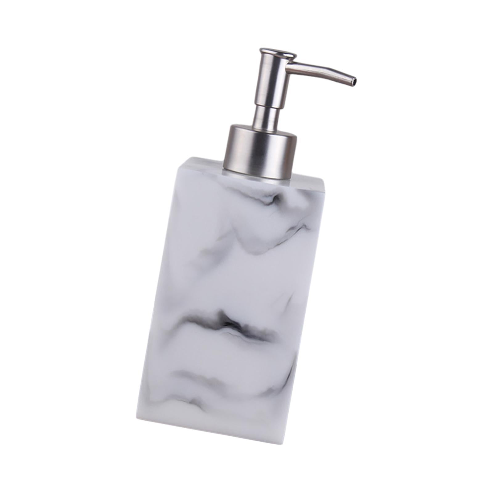 Marble Texture Soap Dispenser Body Wash Dispenser Easy to Fill Resin ...