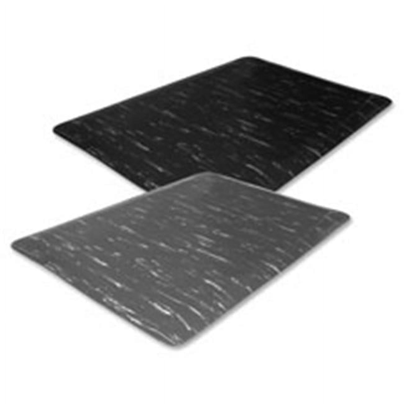 Marble Top Mats, Anti-Fatigue, 2 ft. x 3 ft. x .5 ft., Black Marble ...