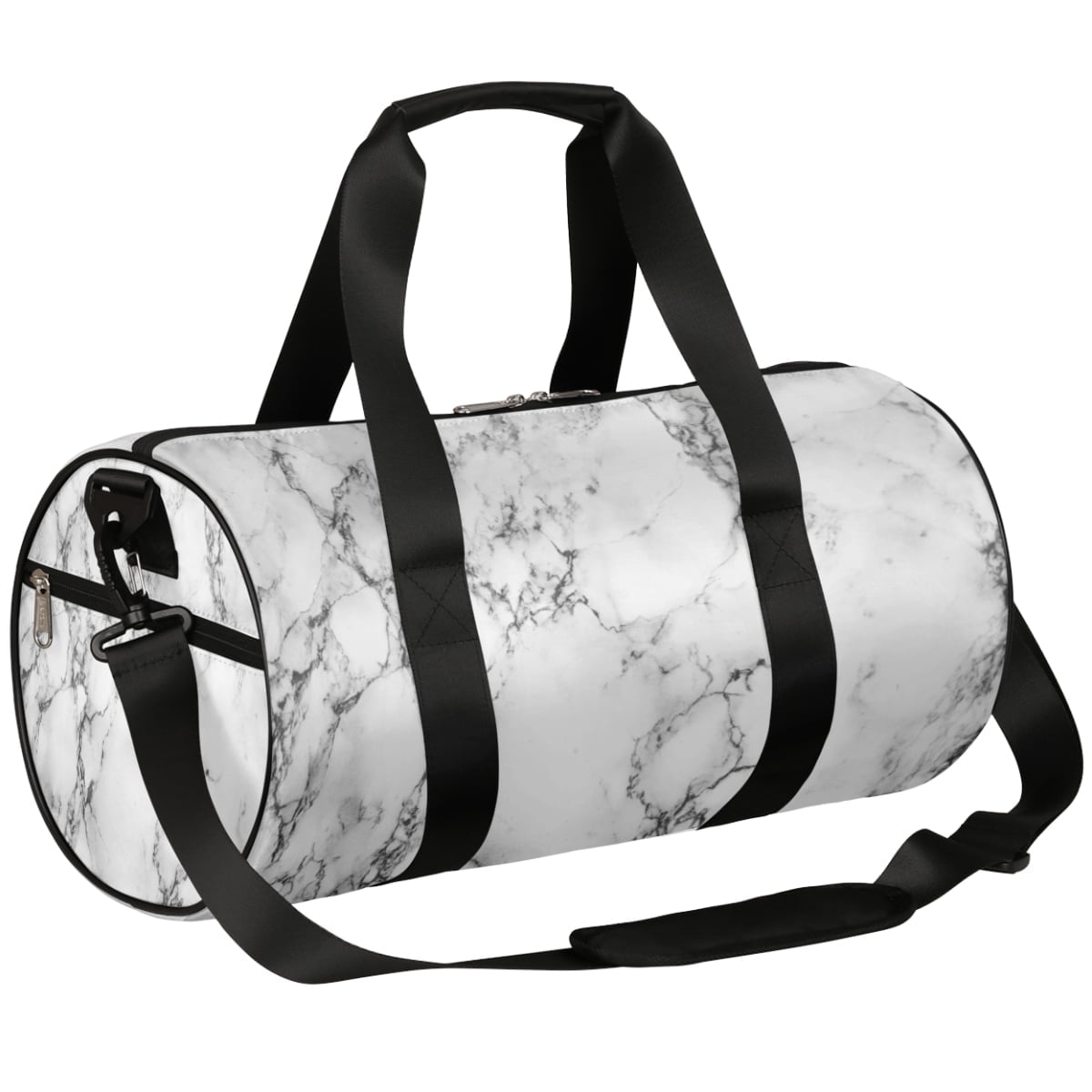 Marble Travel Sport Duffle Bag,Canvas Shoulder Tote Gym Bags for ...