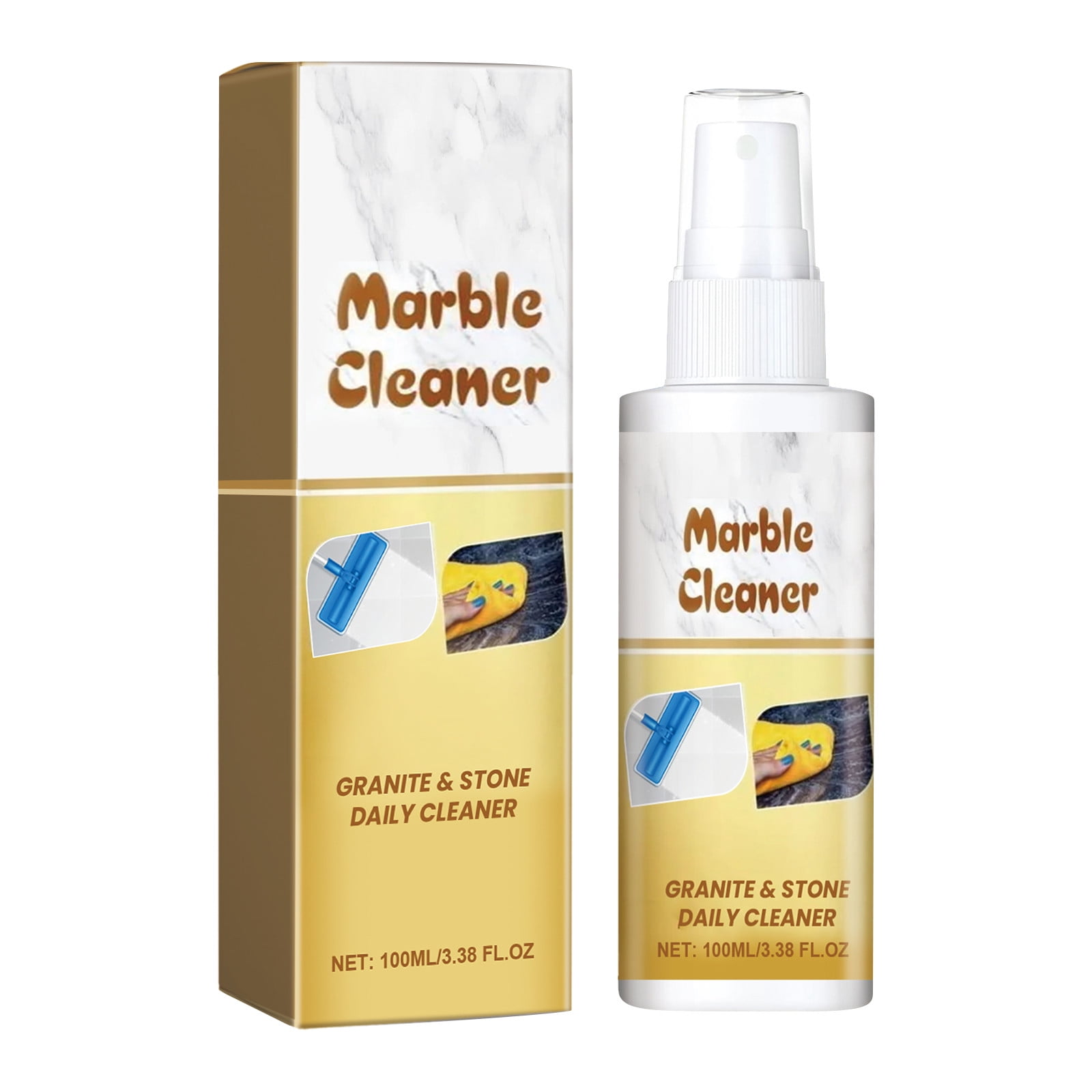 Marble and Travertine Cleaner, Natural Stone & Terrazzo Liquid Cleaner ...