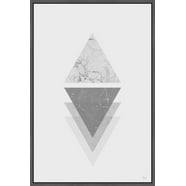 Red 3D Glasses Floater Framed Painting Print on Canvas - Walmart.com