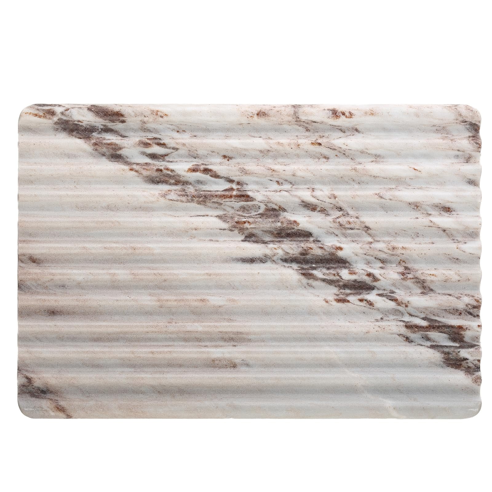 Marble Trivets for Dining Table, 12" x 8" Wave Design Heat-Resistant ...