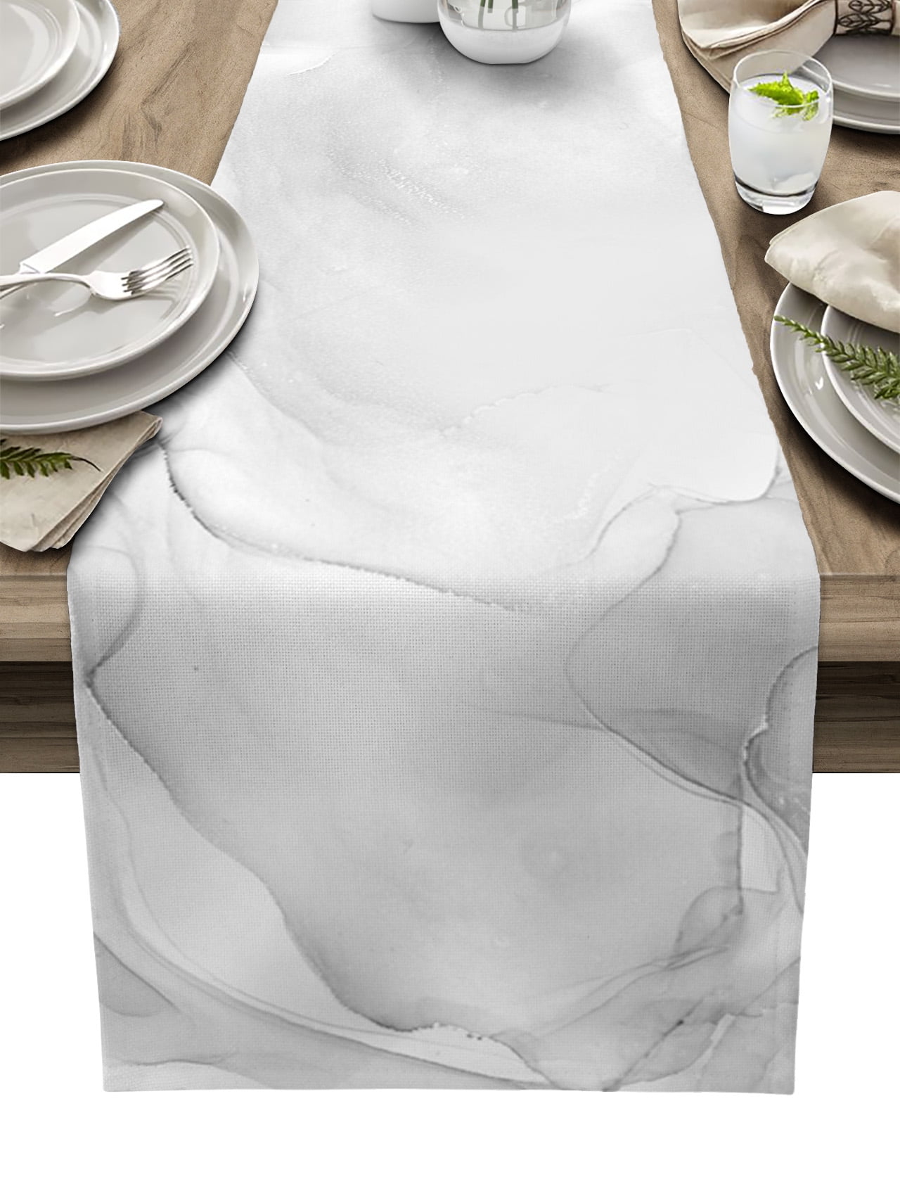 Marble Turquoise Table Runner ration Home r Dinner Table ration Table r ...