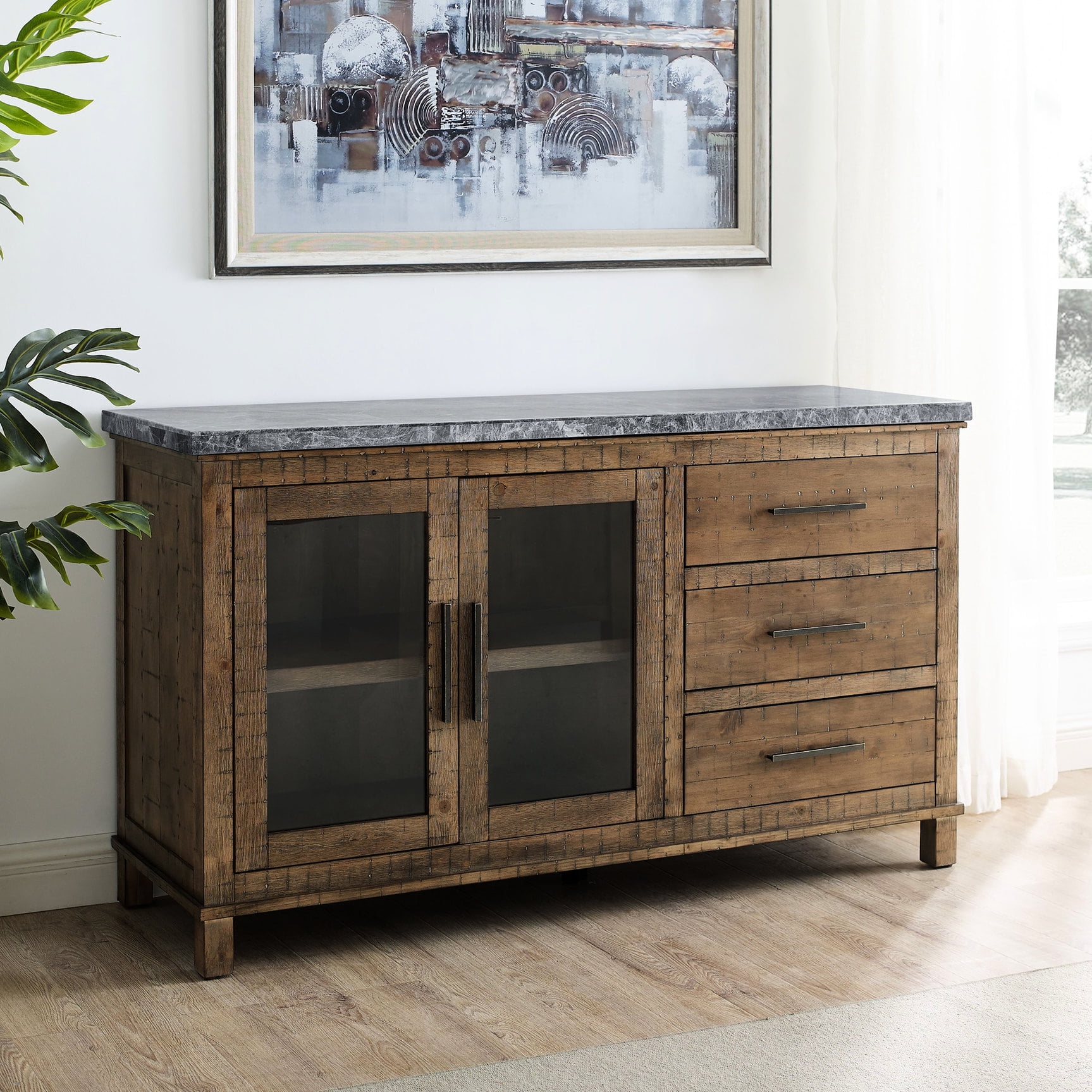 Marble Veneer - Warping - Resistant - TV Room - Displays Media Devices ...