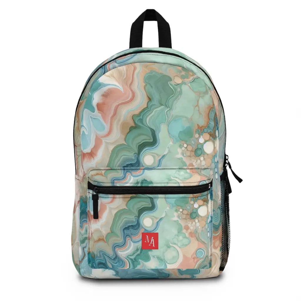 Marbled Hues Intertwine - Backpack - Walmart.com
