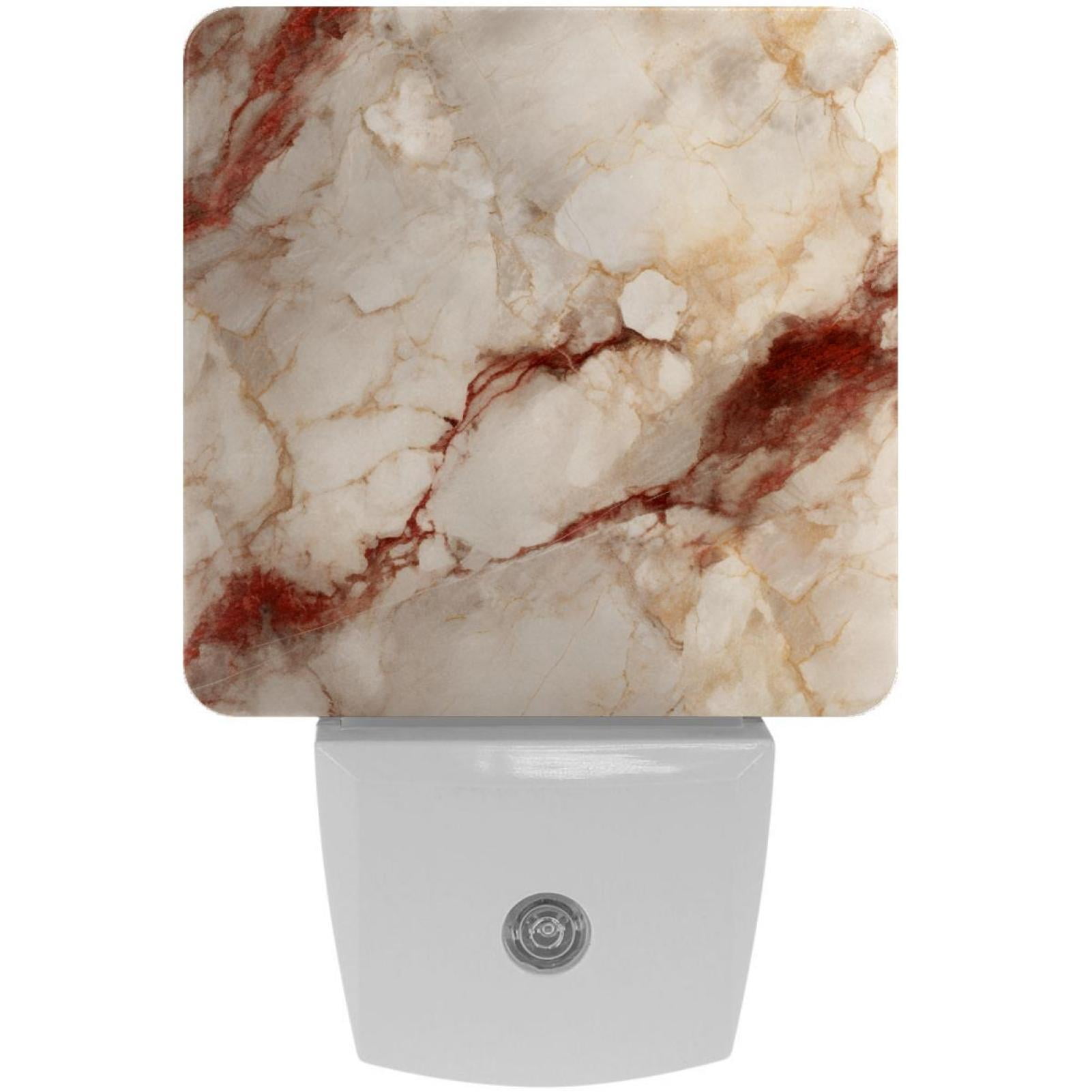 Marbled LED Square Night Light - Energy Efficient and Stylish ...