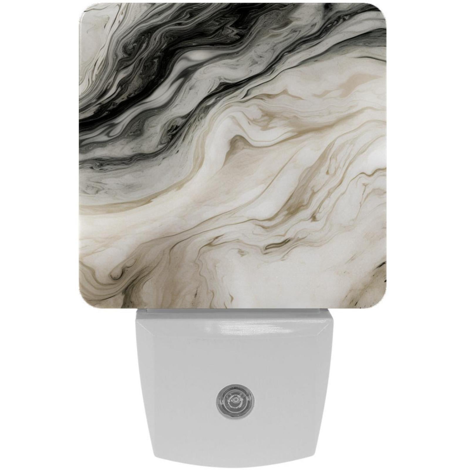 Marbled LED Square Night Light - Energy Efficient and Stylish ...