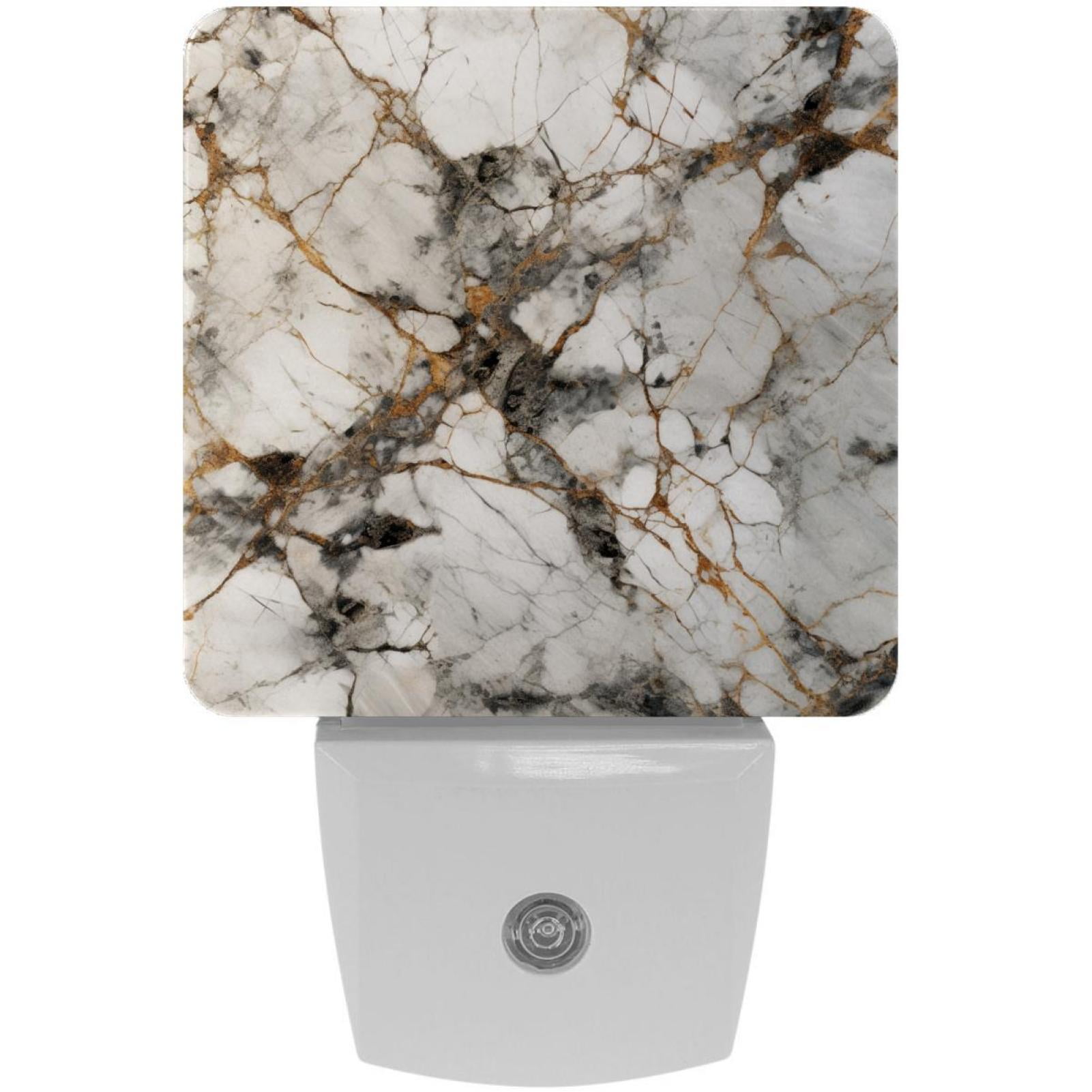 Marbled LED Square Night Lights - Compact and Multifunctional ...