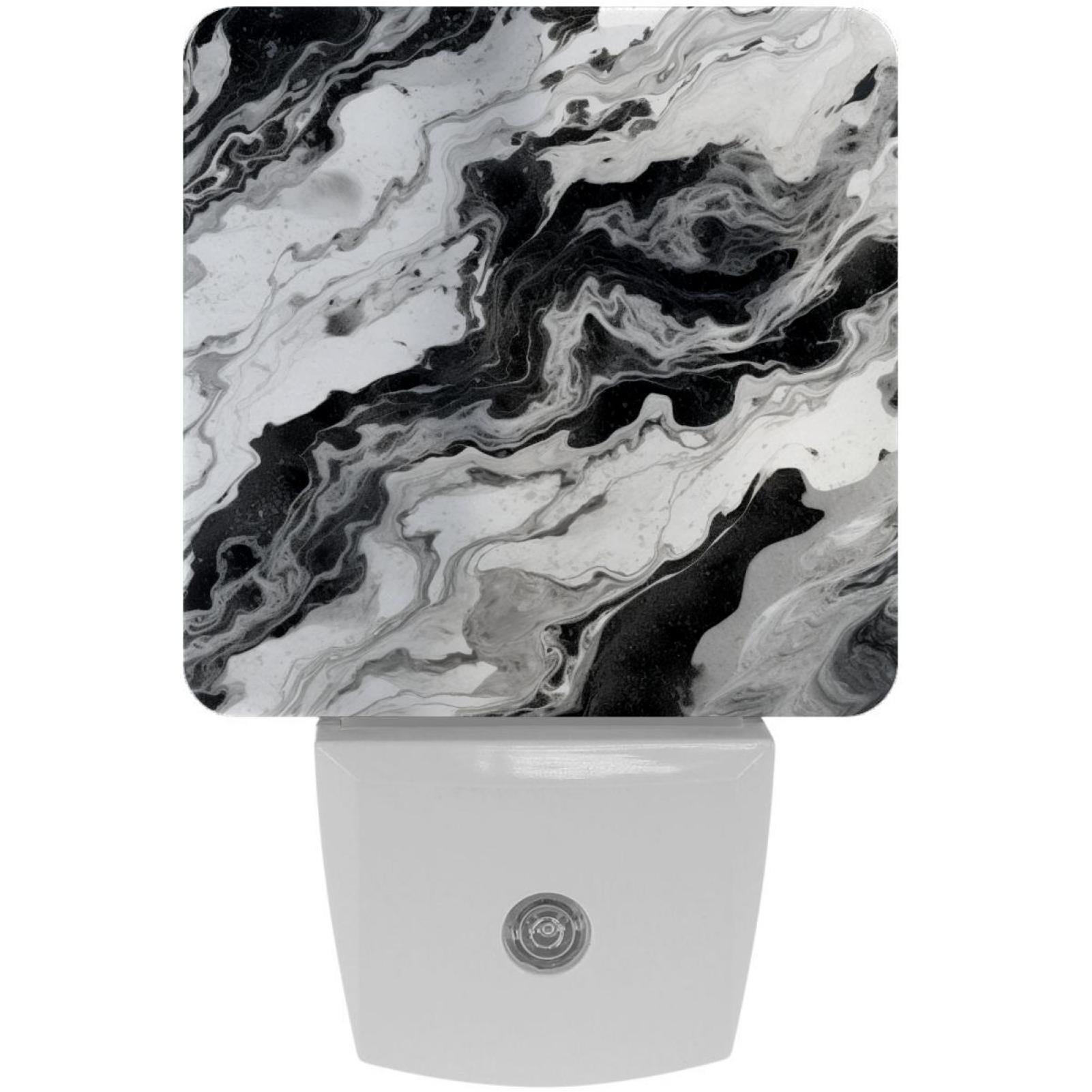 Marbled Square LED Night Lights - Small, Portable Lighting for Any Room ...