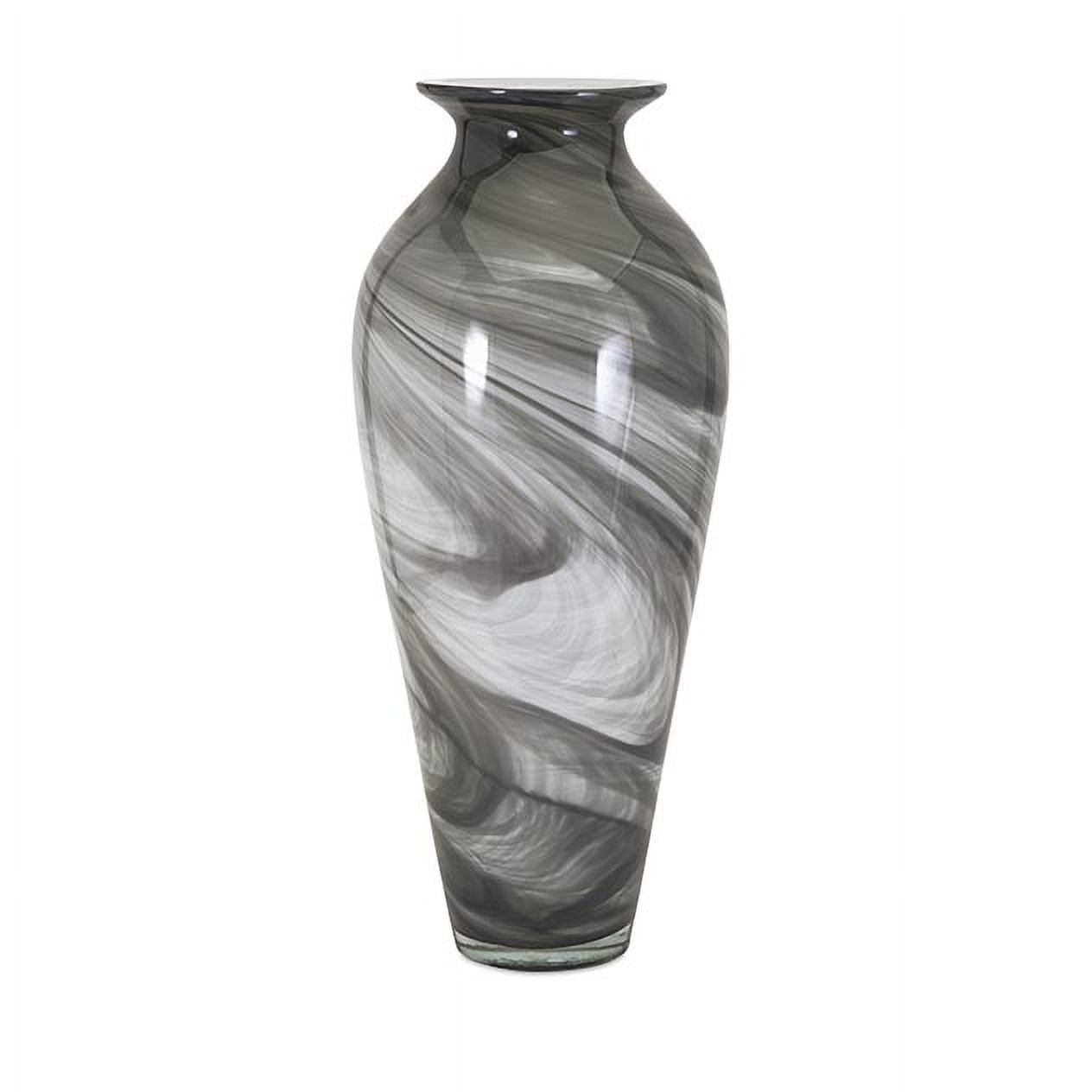 Marbleized Oversized Glass Vase - Walmart.com