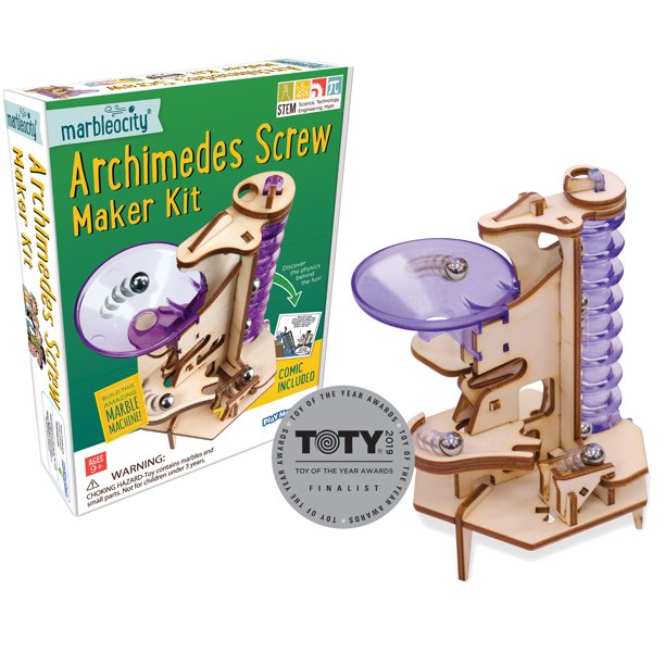Marbleocity Archimedes Screw Maker Kit - Walmart.com