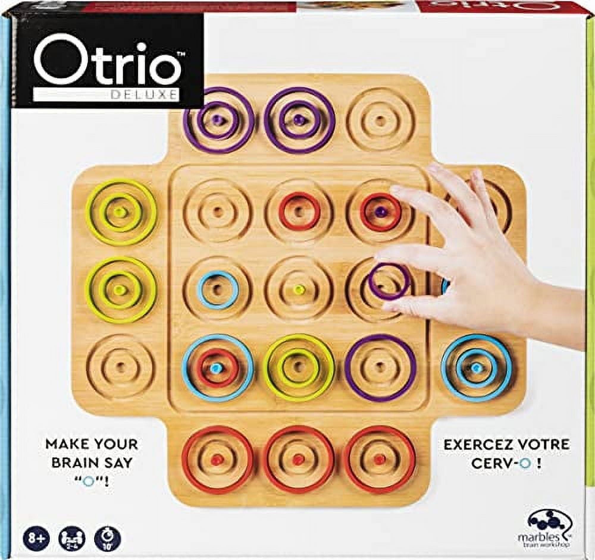 Marbles Otrio Strategybased Board Game, Multicolored - Walmart.com