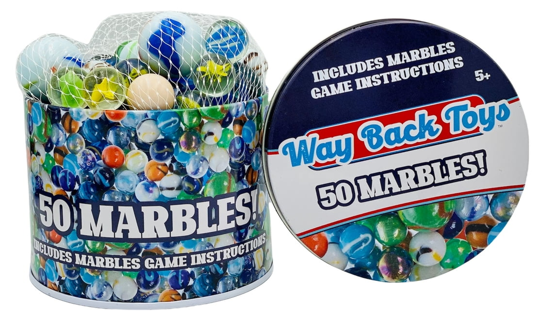 Marbles Tin Box - Way Back Toys (Other) - Walmart.com