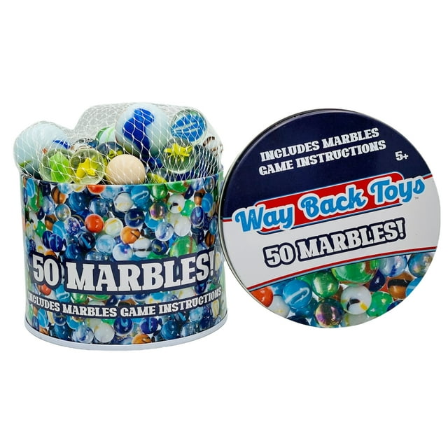 Marbles Tin Box - Way Back Toys (Other) - Walmart.com