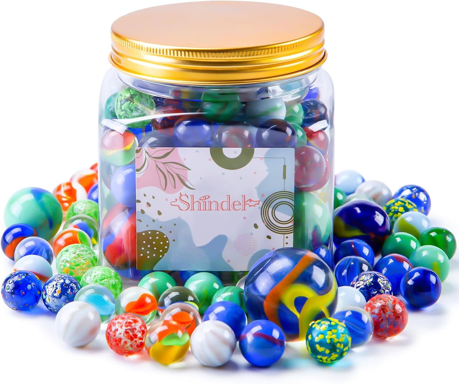Marbles for Kids, Marbles Assorted Sizes, Great Gift Option for Kids ...