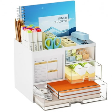 Rubbermaid Hanging Desk Drawer Organizer, Plastic, Black - Walmart.com