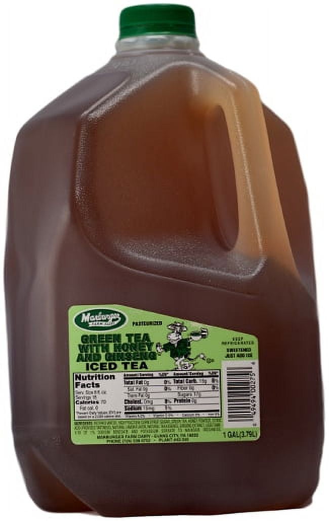 Marburger Farm Dairy Iced Green Tea with Honey & Ginseng , 1 Gallon ...