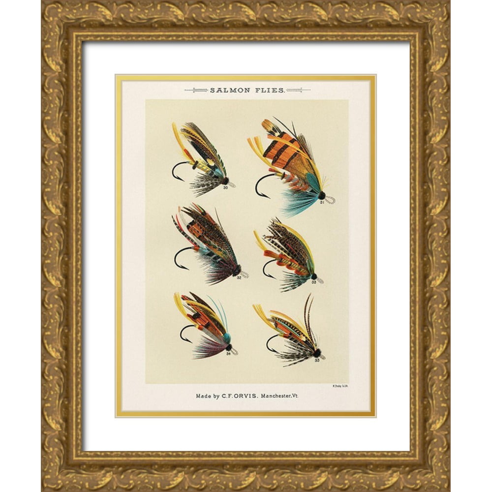 Marbury, Mary Orvis 15x18 Gold Ornate Wood Framed with Double Matting ...