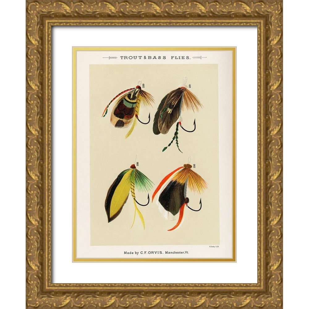 Marbury, Mary Orvis 19x24 Gold Ornate Wood Framed with Double Matting ...