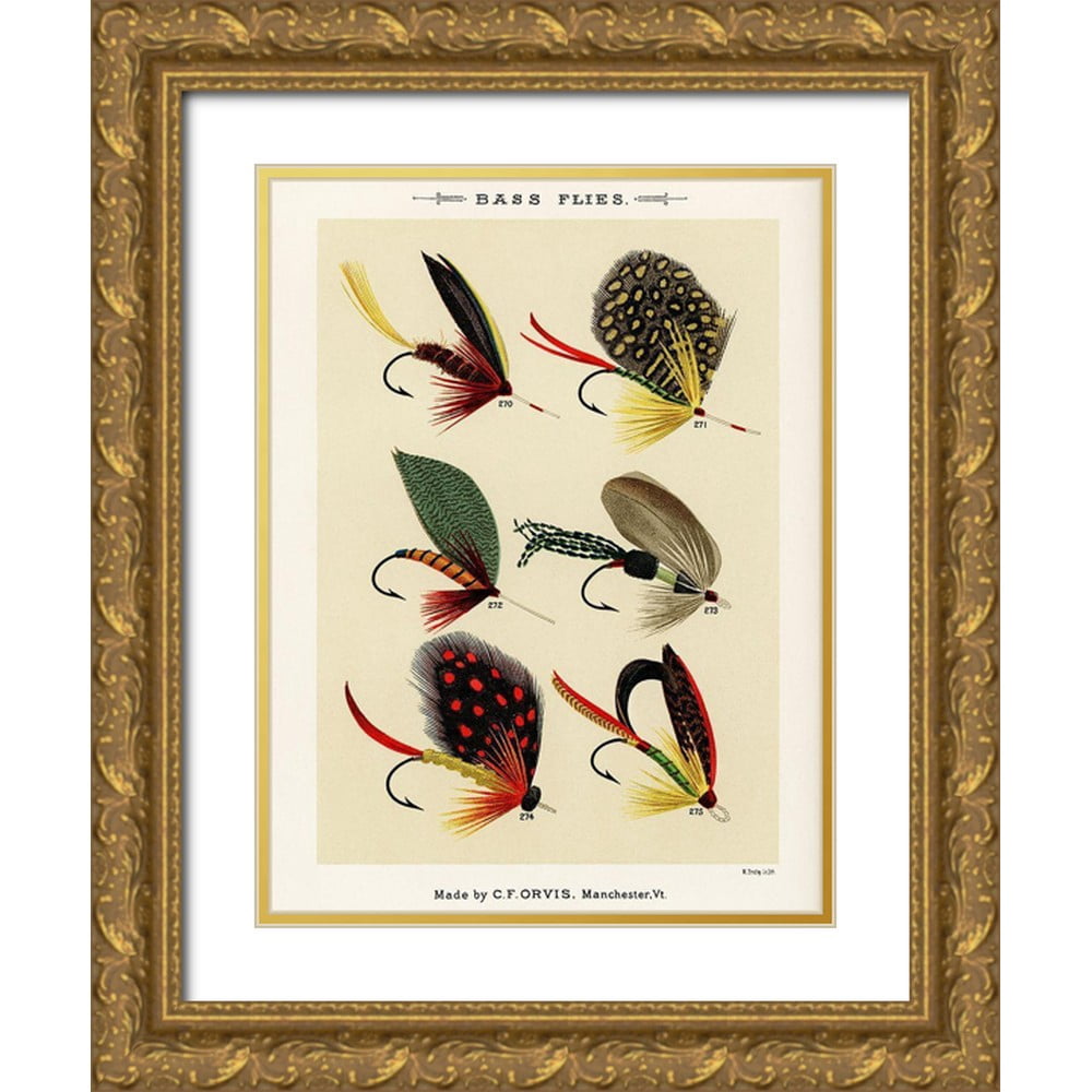 Marbury, Mary Orvis 25x32 Gold Ornate Wood Framed with Double Matting ...