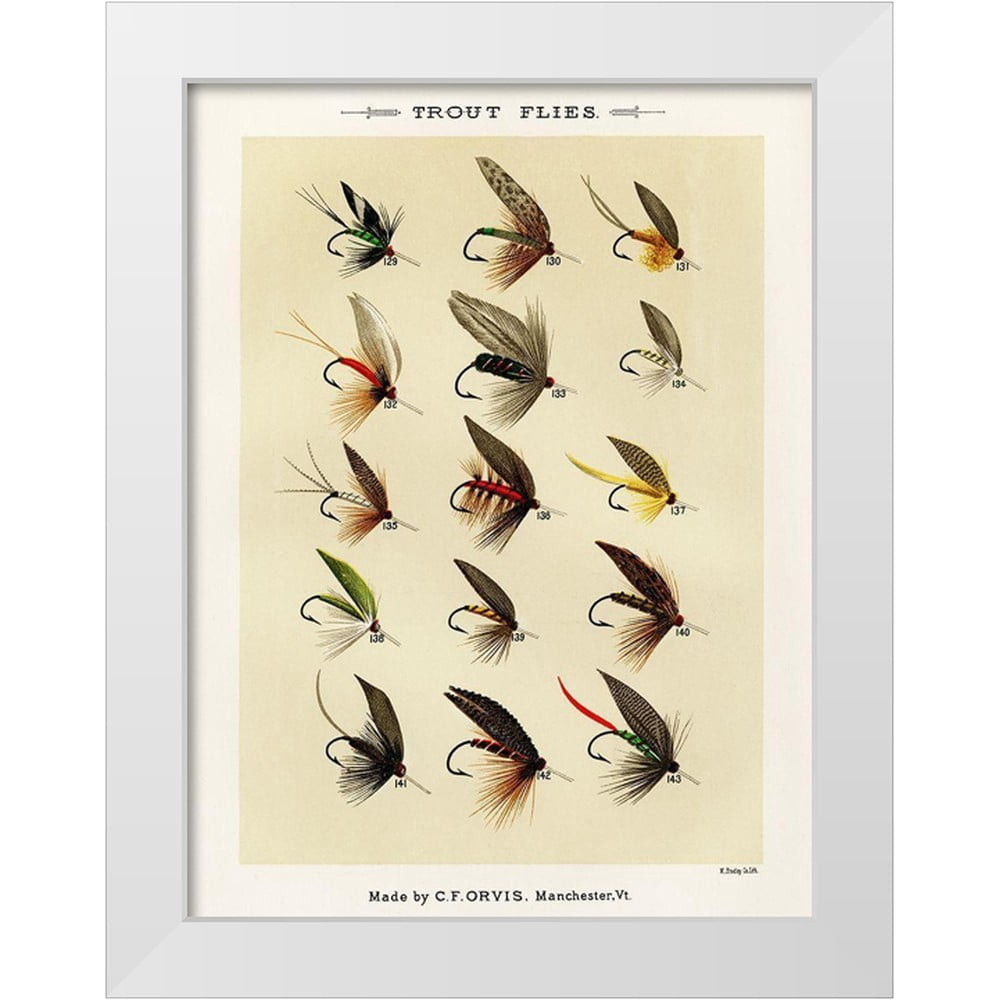 Marbury, Mary Orvis 25x32 White Modern Wood Framed Museum Art Print ...