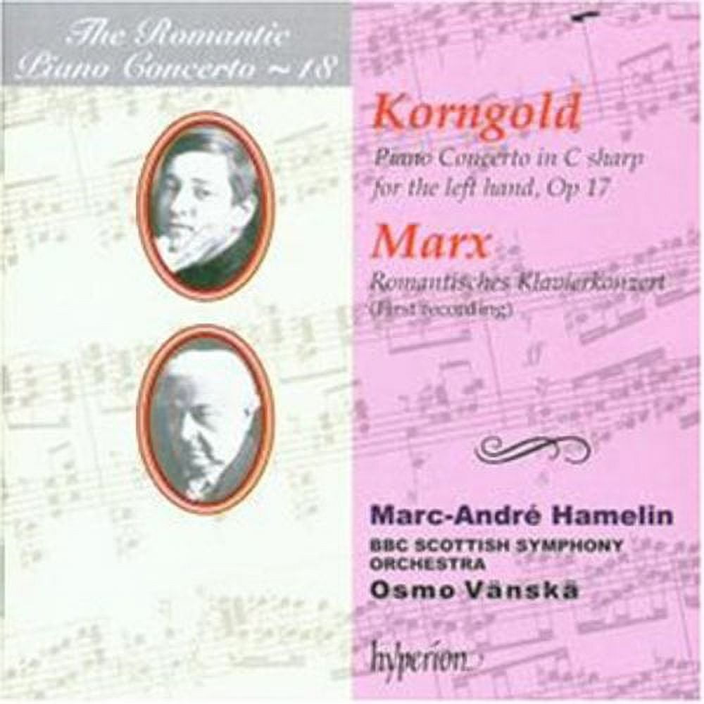 Marc-Andr Hamelin - Plays Romantic Piano Concertos 18 - Music & Performance - CD - Walmart.com