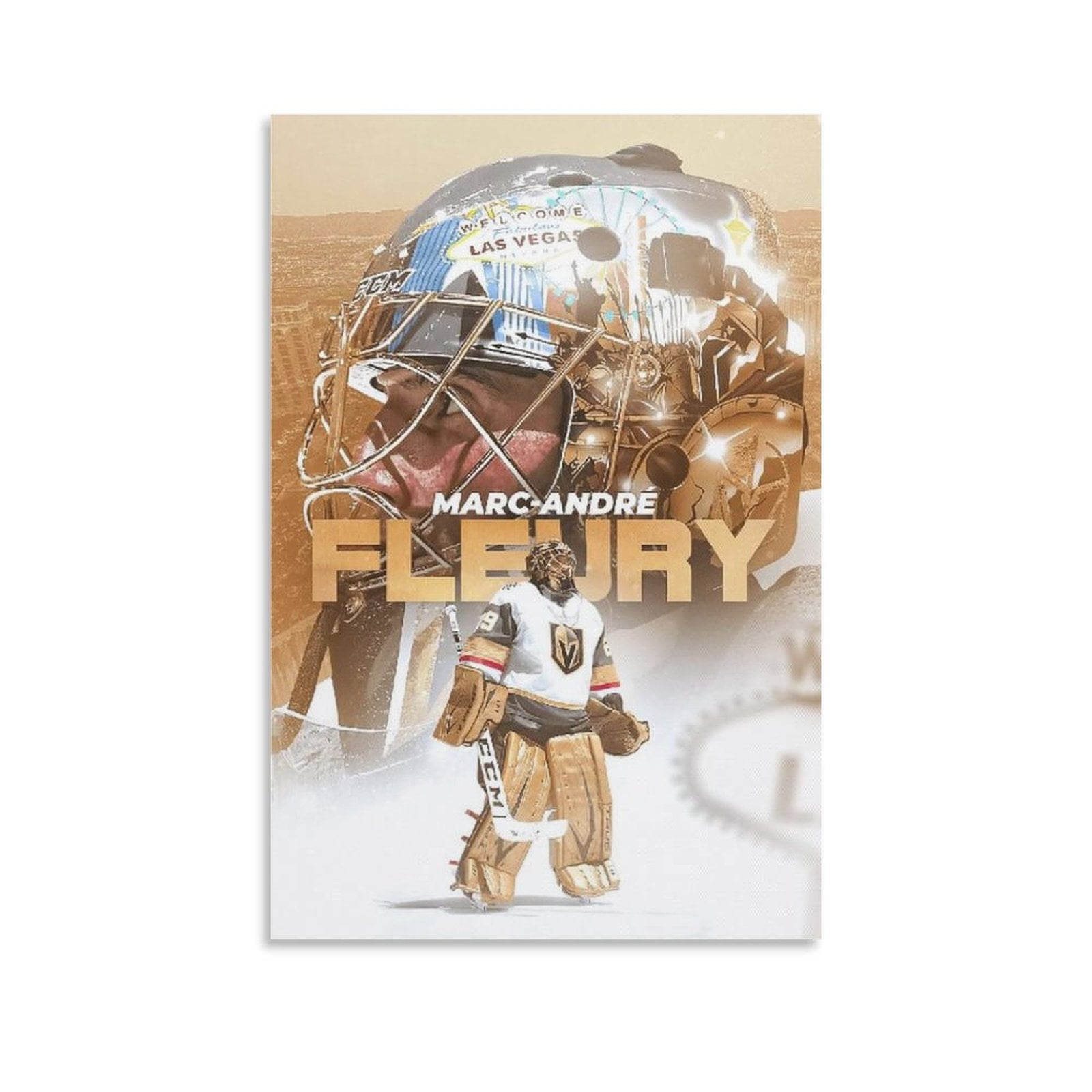Marc-Andre Fleury Canvas Poster Canvas Wall Art Poster Decorative ...