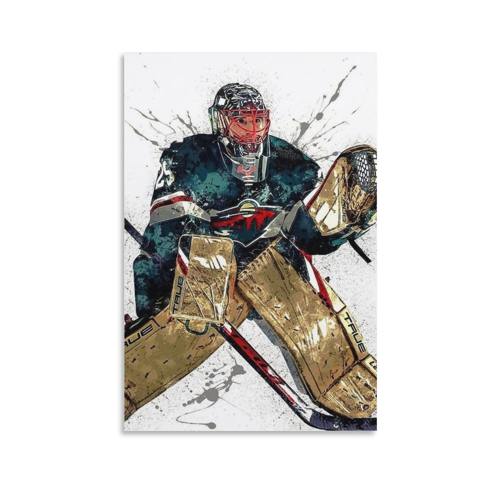 Marc-Andre Fleury Canvas Poster Print Photo Art Painting Canvas Poster ...