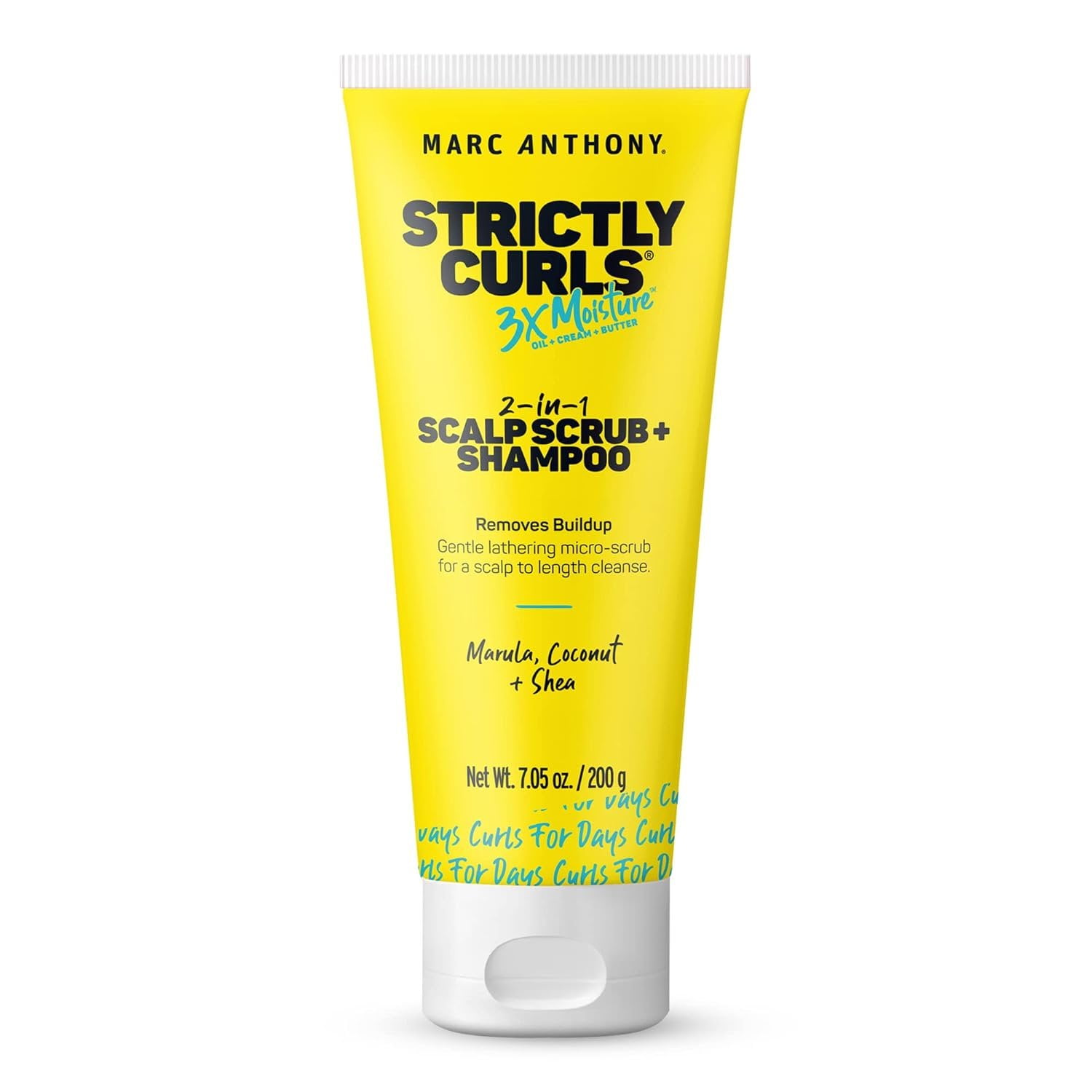 Marc Anthony Strictly Curls 2-in-1 Scalp Scrub & Shampoo - Deep ...