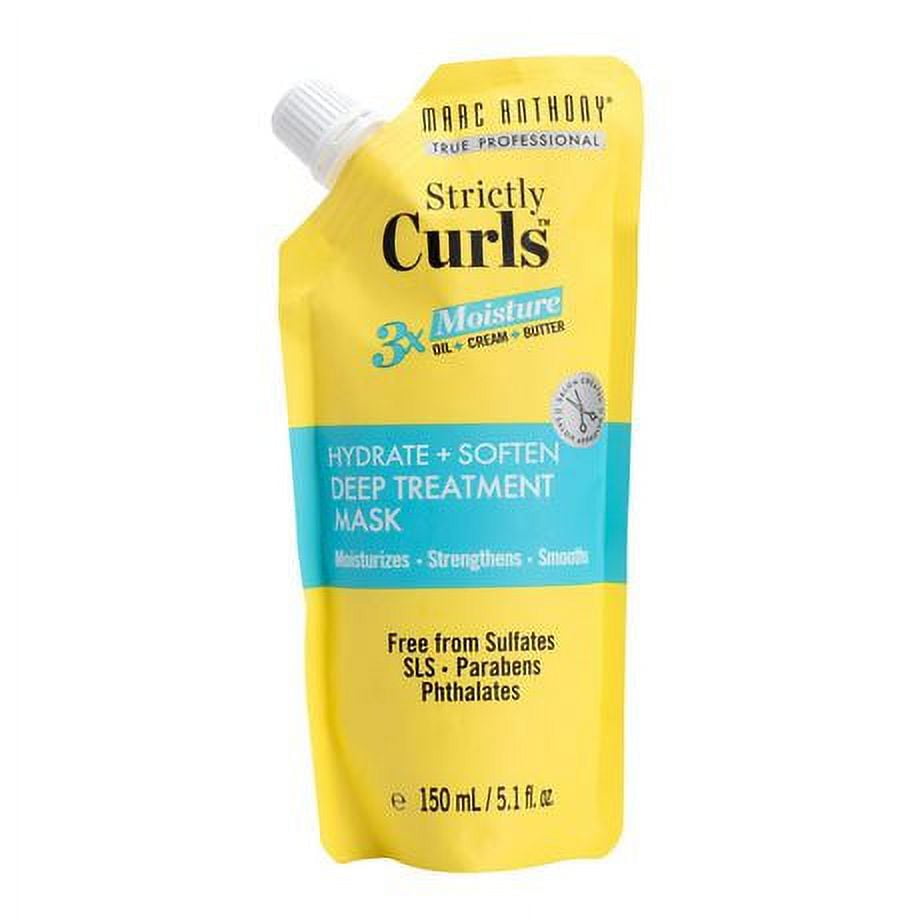 Marc Anthony Strictly Curls Hair Mask - 3X Moisture Deep Treatment by ...