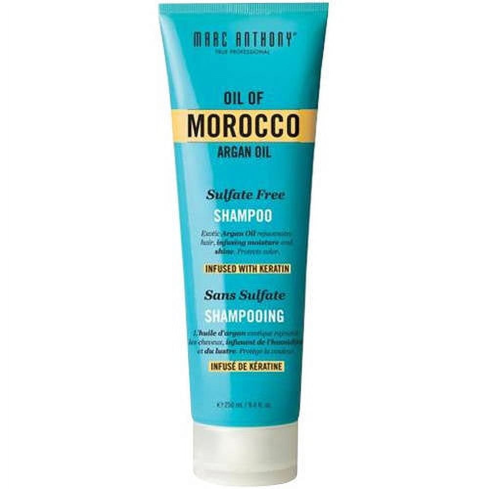 Marc Anthony Oil of Morocco Argan Oil Sulfate Free Shampoo, 8.4 Fl Oz ...