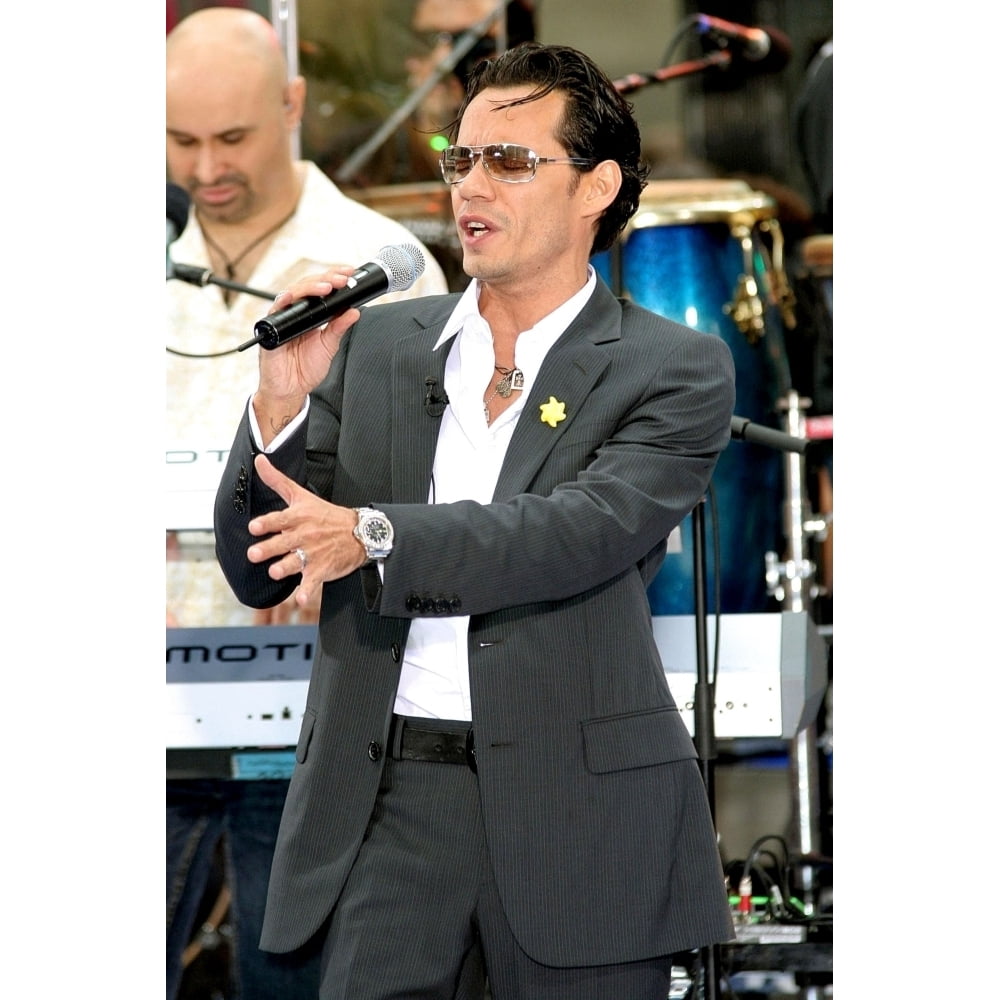 Marc Anthony On Stage For The Nbc Today Show Concert With Marc Anthony ...