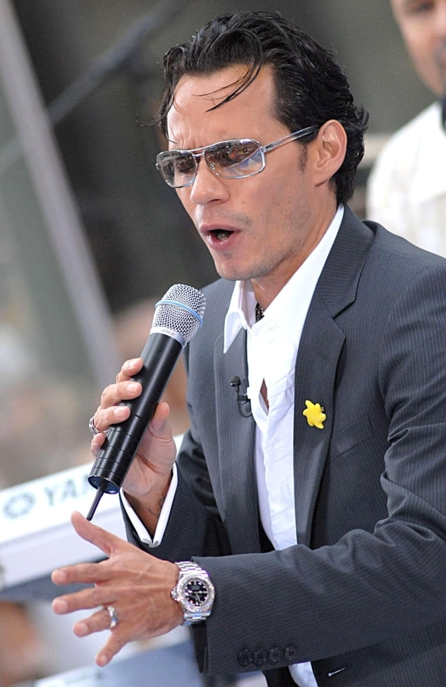 Marc Anthony On Stage For Marc Anthony On The Nbc Today Show ...