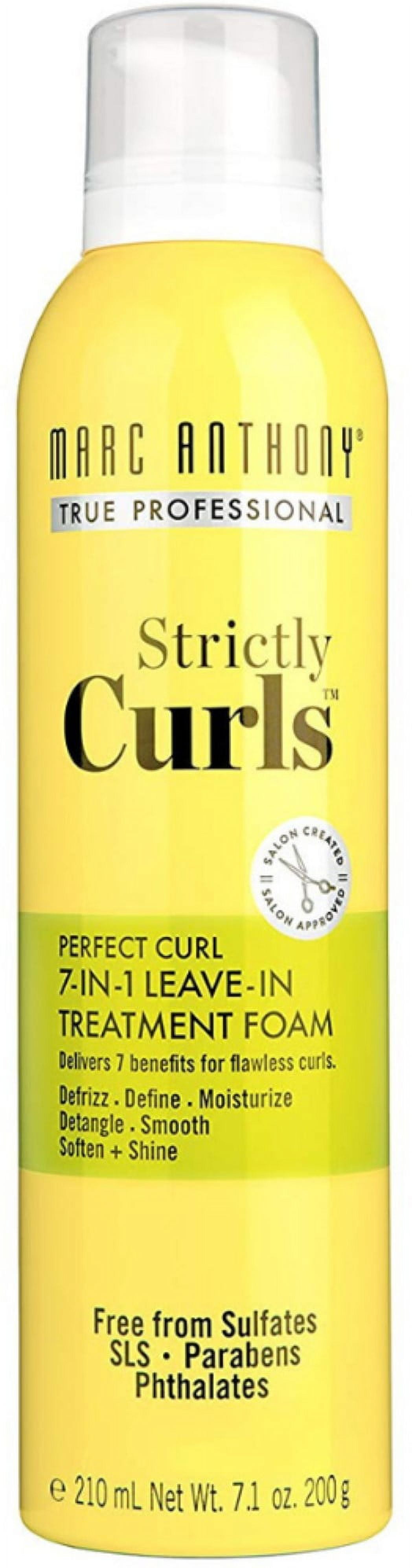 Marc Anthony Strictly Curls 7-In-1 Leave-In Treatment Foam 7.1 oz ...