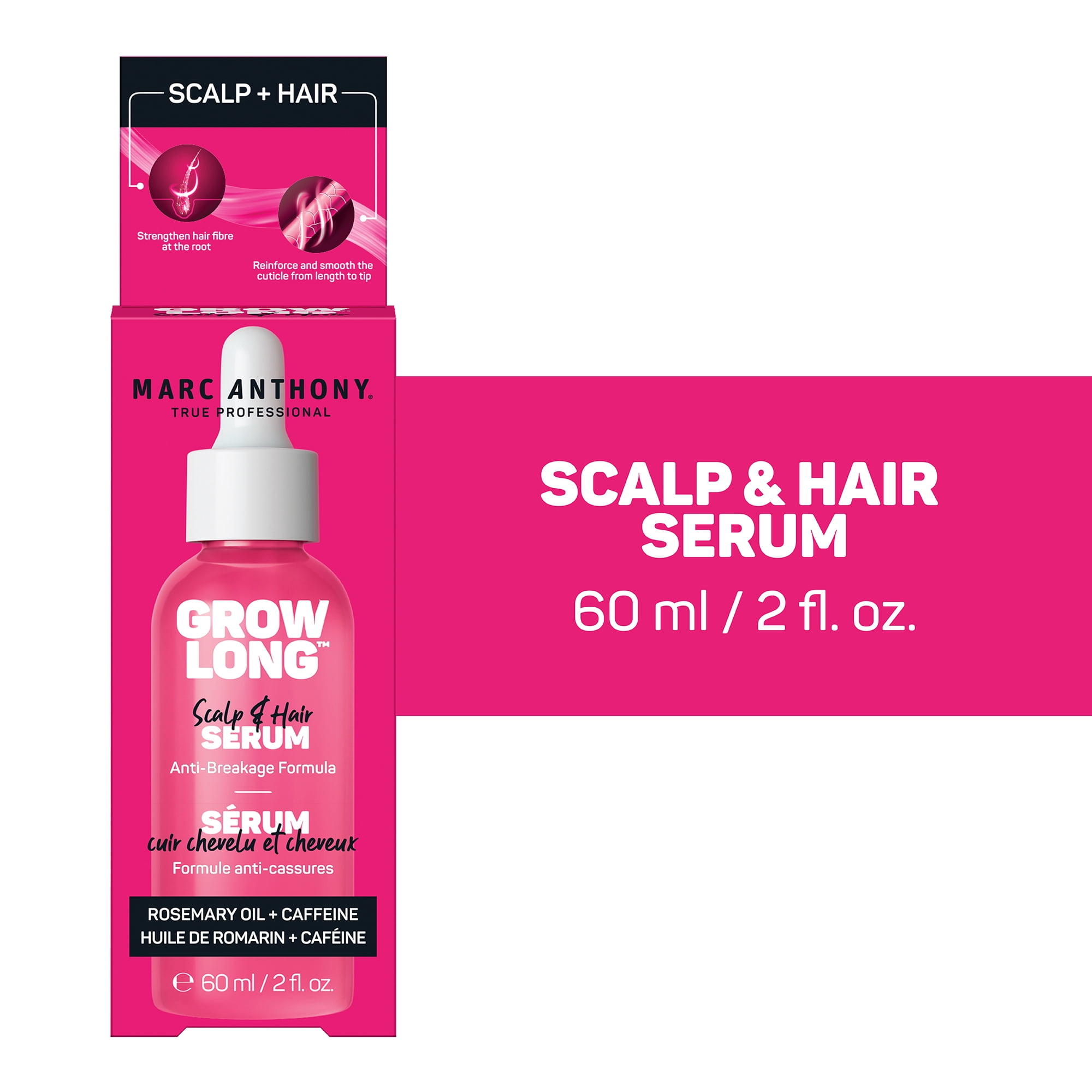 Marc Anthony, Hair Serum, 2 fl oz, for All Hair Types - Walmart.com