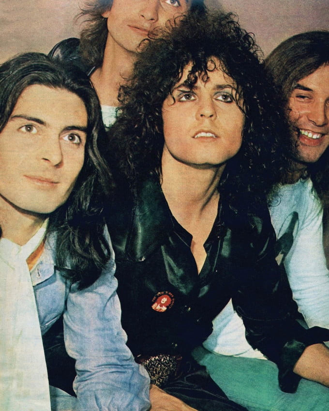 Marc Bolan With T.Rex 1971 24X36 Classic Hollywood Poster - Walmart.com