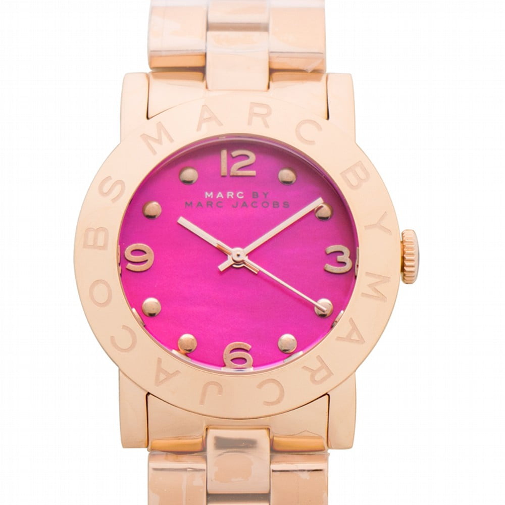 Marc By Marc Jacobs Lady's Amy Series Rose Gold Tone Stainless Steel ...