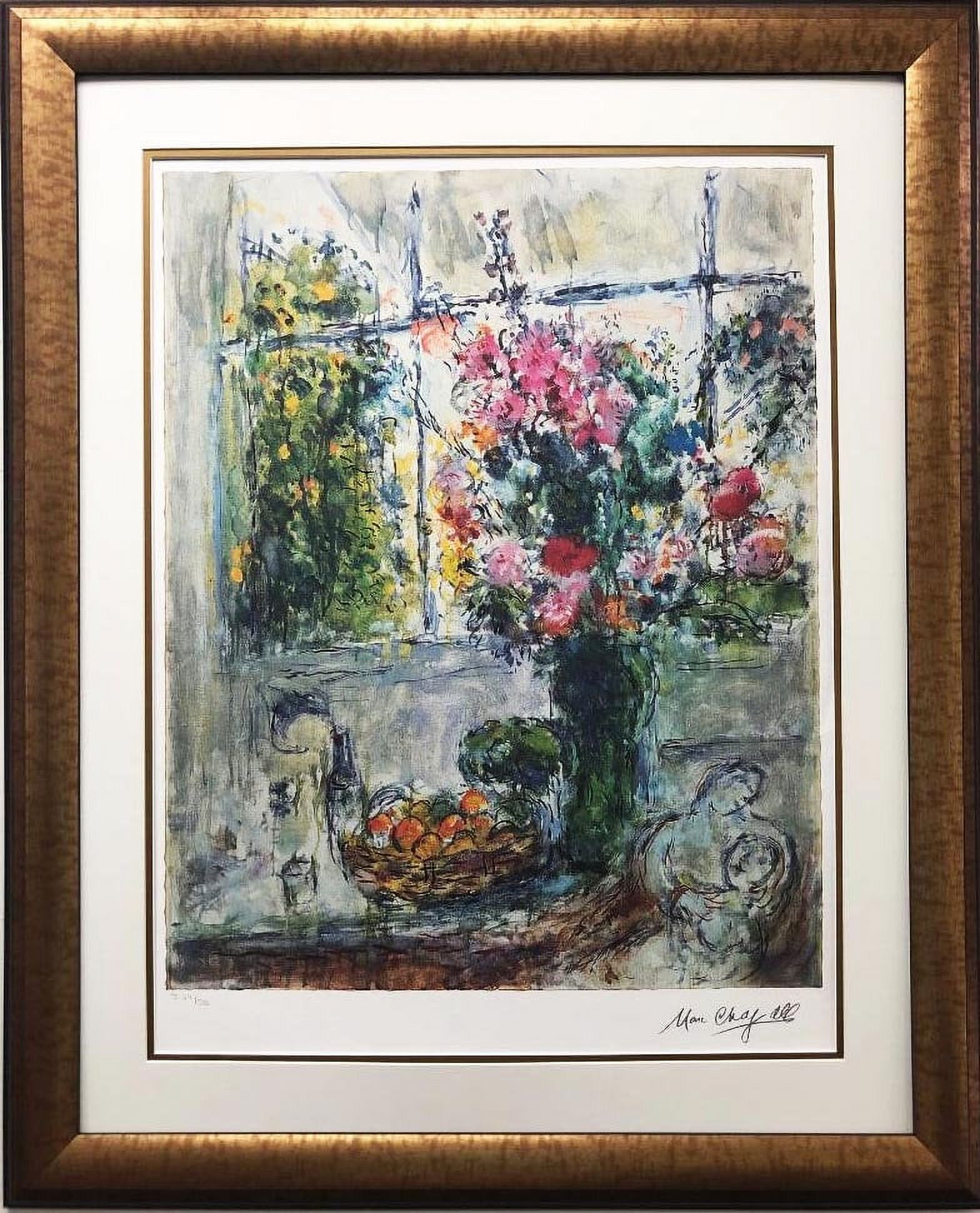 Marc Chagall "Still Life" Framed Art Limited Offset Lithograph Generic ...