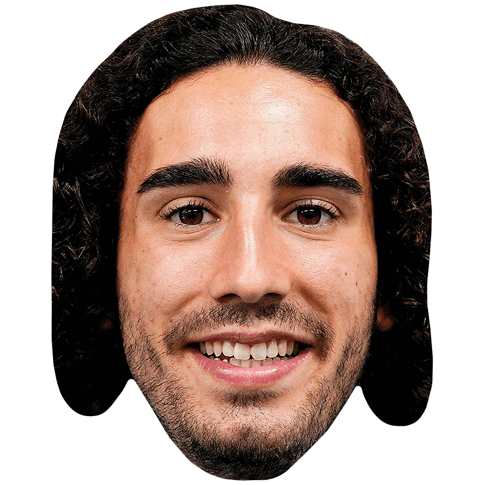 Marc Cucurella Saseta (Smile) Celebrity Mask, Flat Card Face, Fancy ...