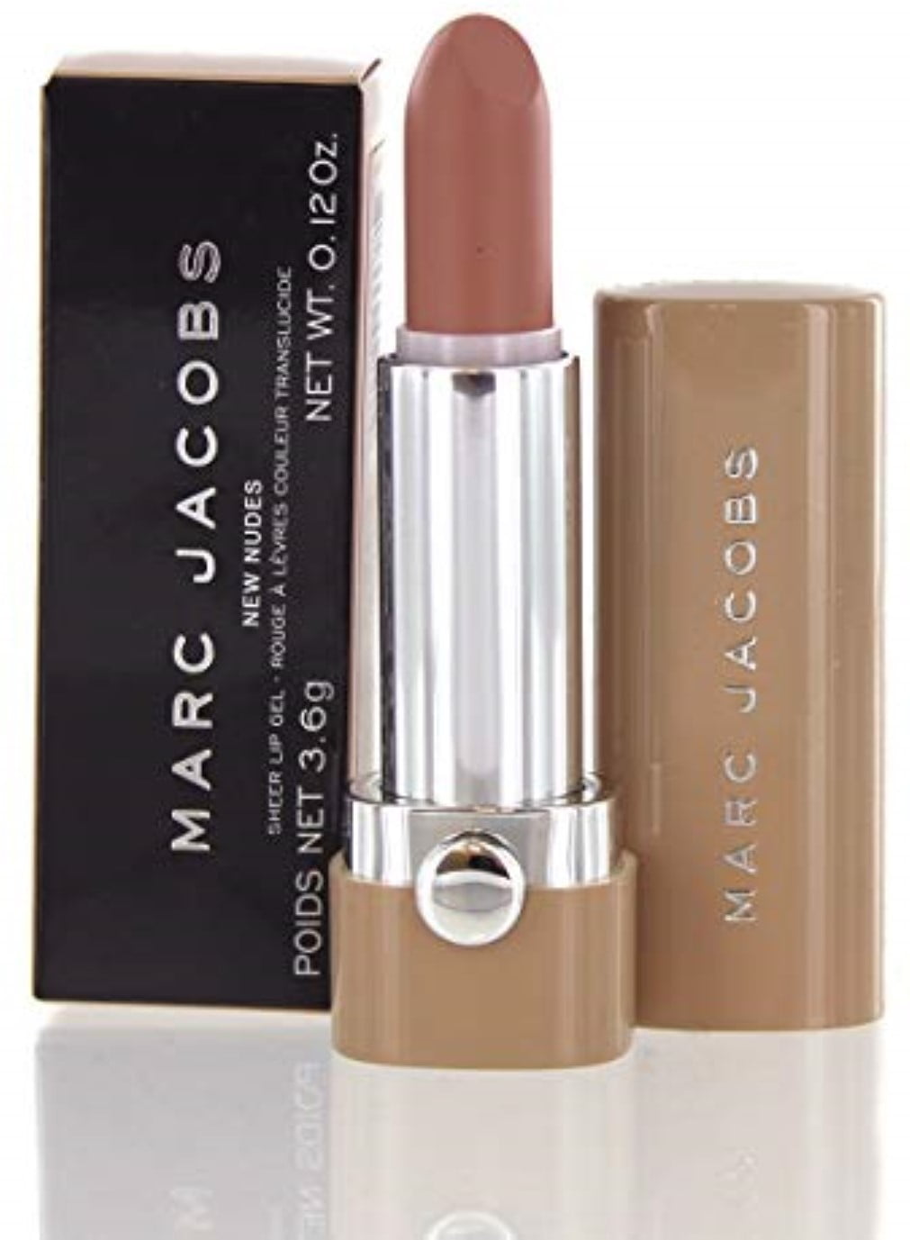 Marc Jacobs Beauty New Nudes Sheer Gel Lipstick Anais 0.12 oz - Walmart.com