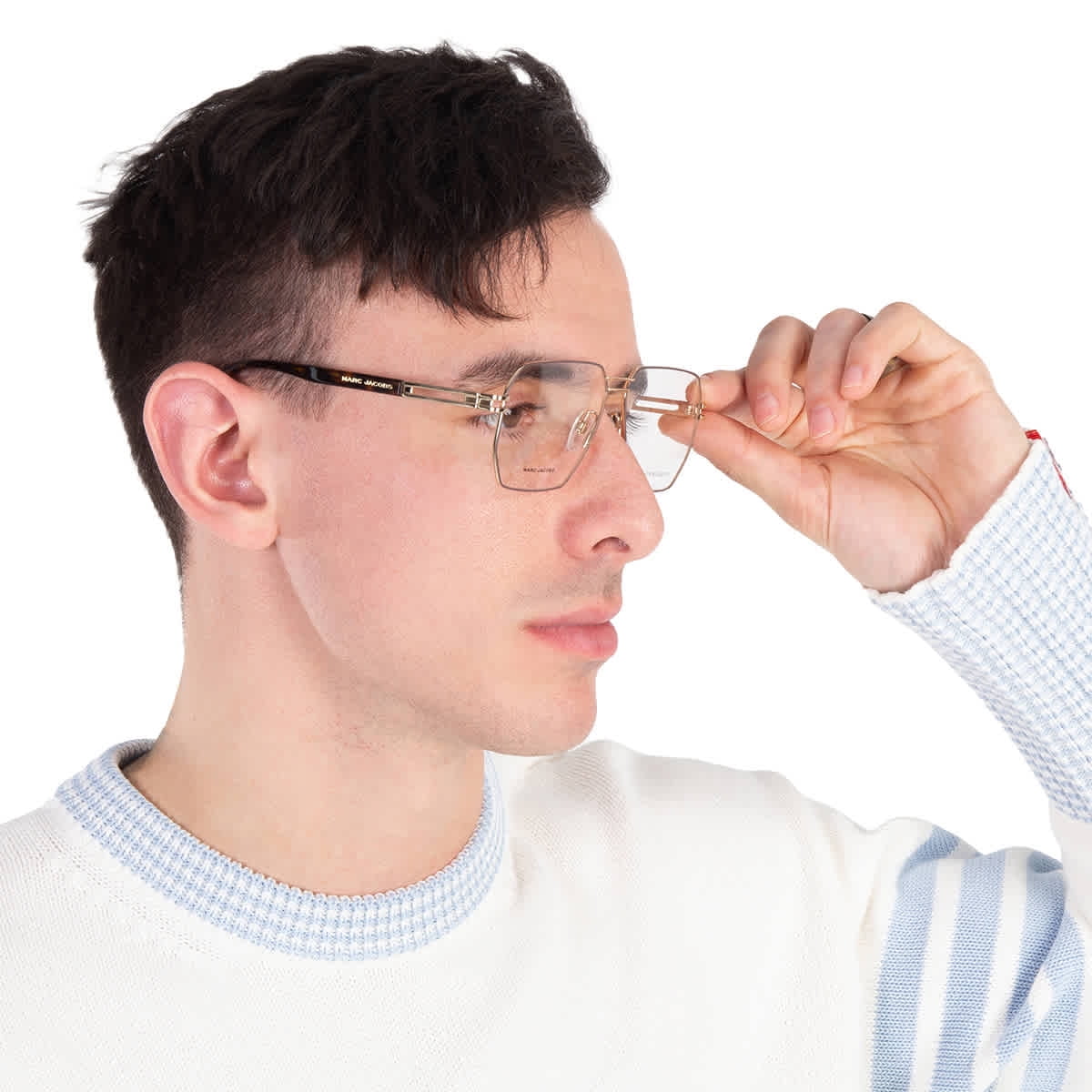 Marc Jacobs Demo Navigator Men's Eyeglasses MARC 635 001Q 59 - Walmart.com
