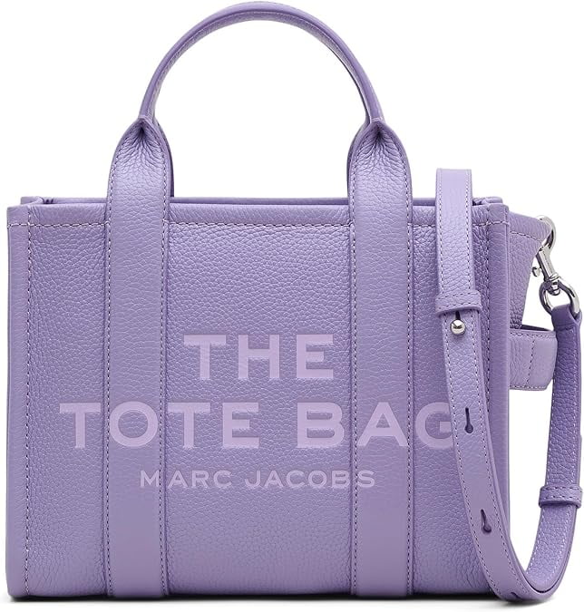 Marc Jacobs The Leather Small Tote Bag - Lavender - Walmart.com