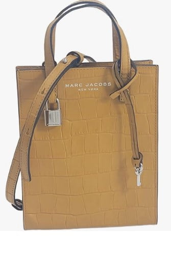 Marc Jacobs H017L01RE22 Mini Grind Mustard Yellow With Silver Hardware ...
