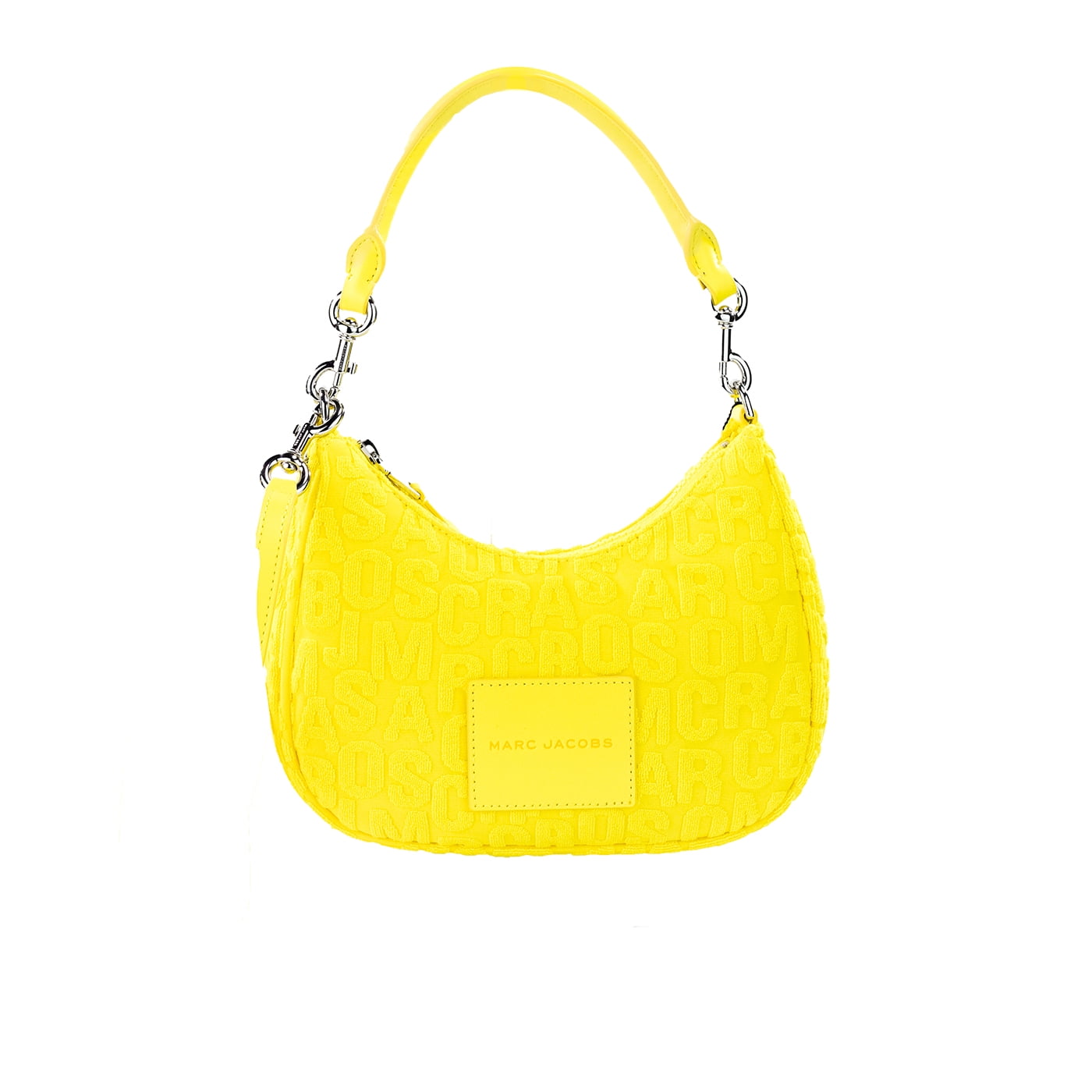Marc Jacobs Marc Jacobs Monogram Terry Fabric Golden Kiwi Hobo Shoulder ...