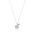 Marc Jacobs Quartz Silver Dial The Bauble Apple Pendant Ladies Necklace ...